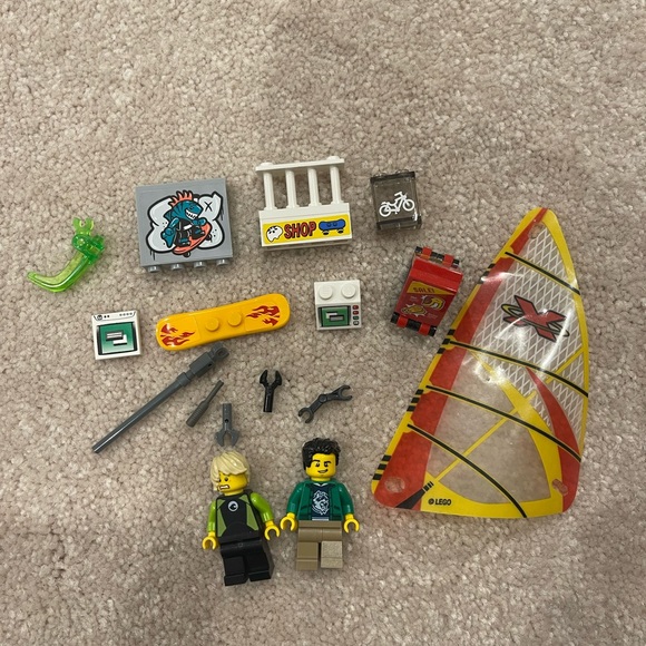 Lego | Toys | Lego Outdoor Skate Park Shop Sailing Adventure Figures ...